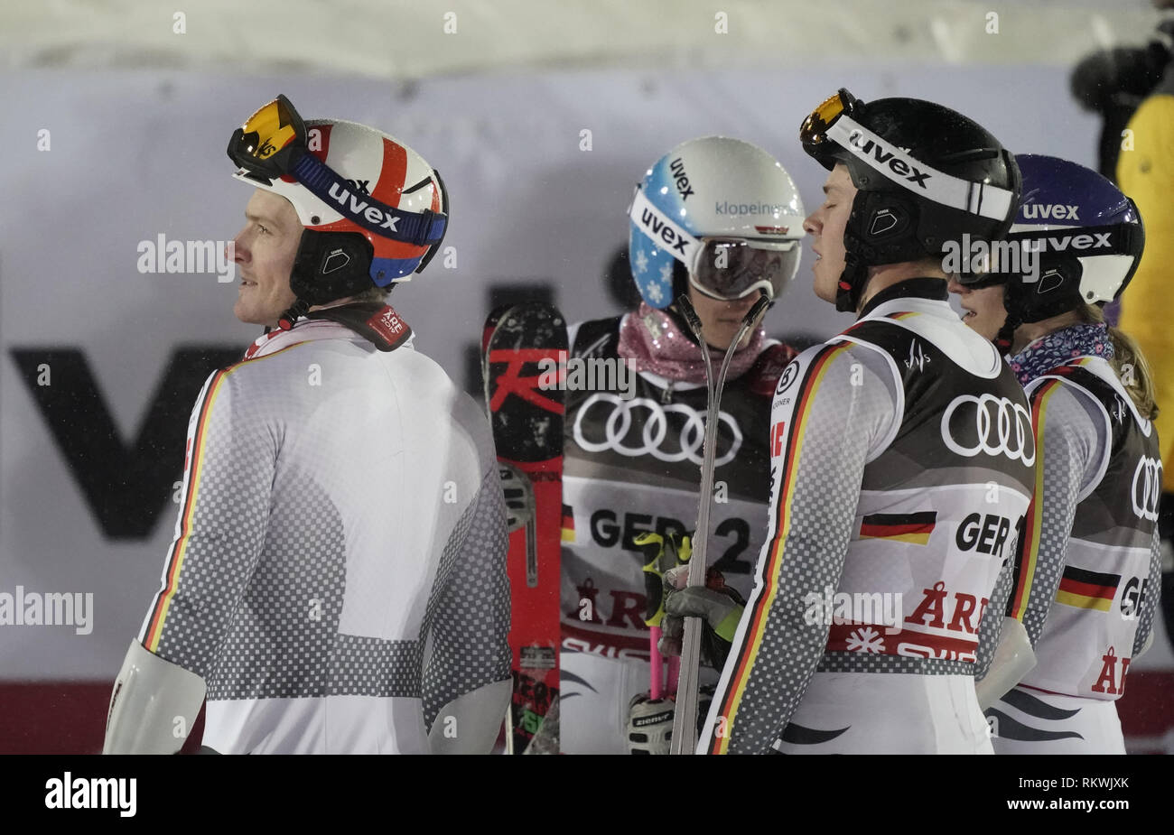 Are, Sweden. 12th Feb, 2019. Alpine skiing, world championship, team ...