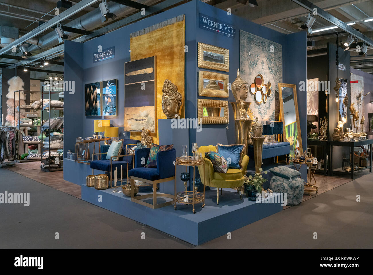 Frankfurt, Germany. 11th Feb, 2019. Impressions from the Ambiente trade ...