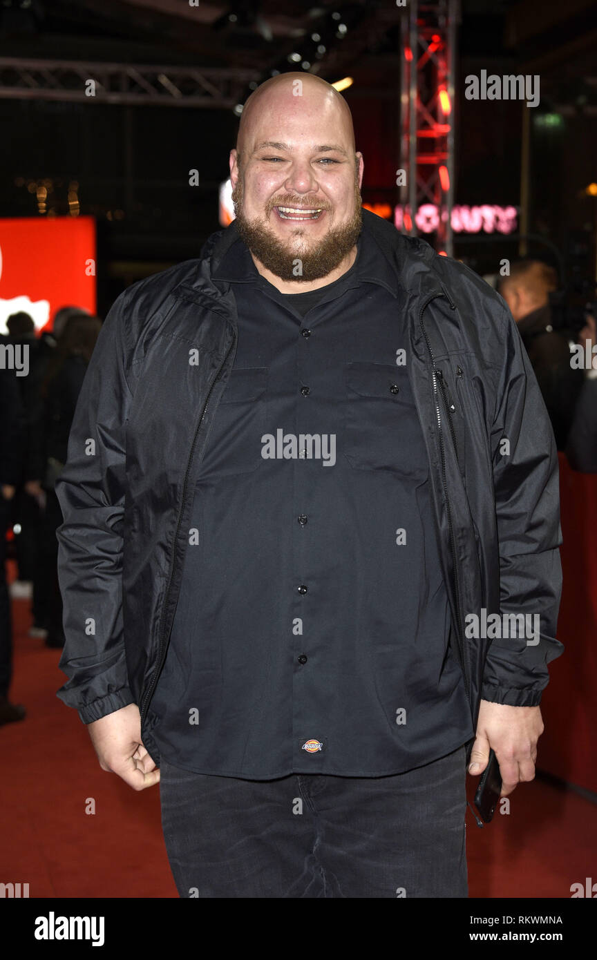 Michael Villar attending the 'Skin' premiere at the 69th Berlin ...