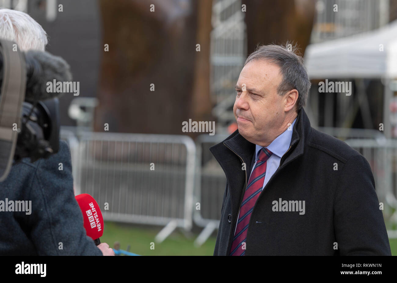 Deputy leader nigel dodds mp hi-res stock photography and images - Alamy