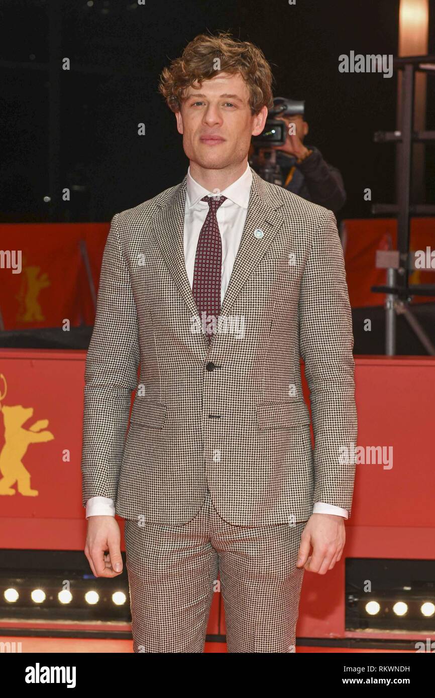 James Norton at the premiere of Mr. Jones at the Berlinale 2019 in the ...