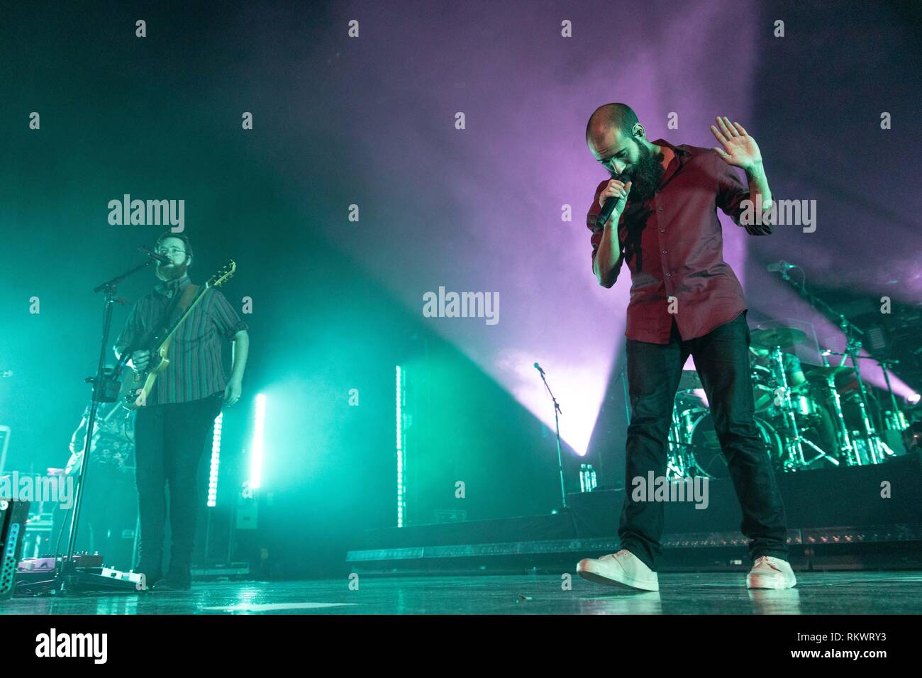 Madison, Wisconsin, USA. 11th Feb, 2019. DARRICK 'BOZZY' KELLER and SAM ...