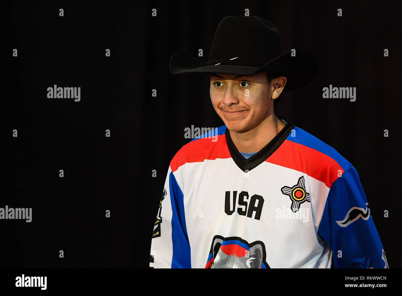 Arlington, Texas, USA. 10th Feb, 2019. CODY JESUS from the US is ...