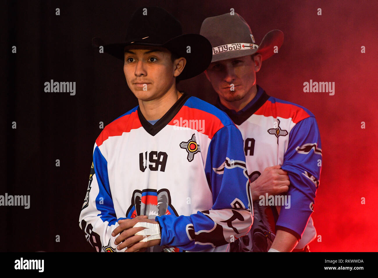 Arlington, Texas, USA. 10th Feb, 2019. CODY JESUS from the US is ...