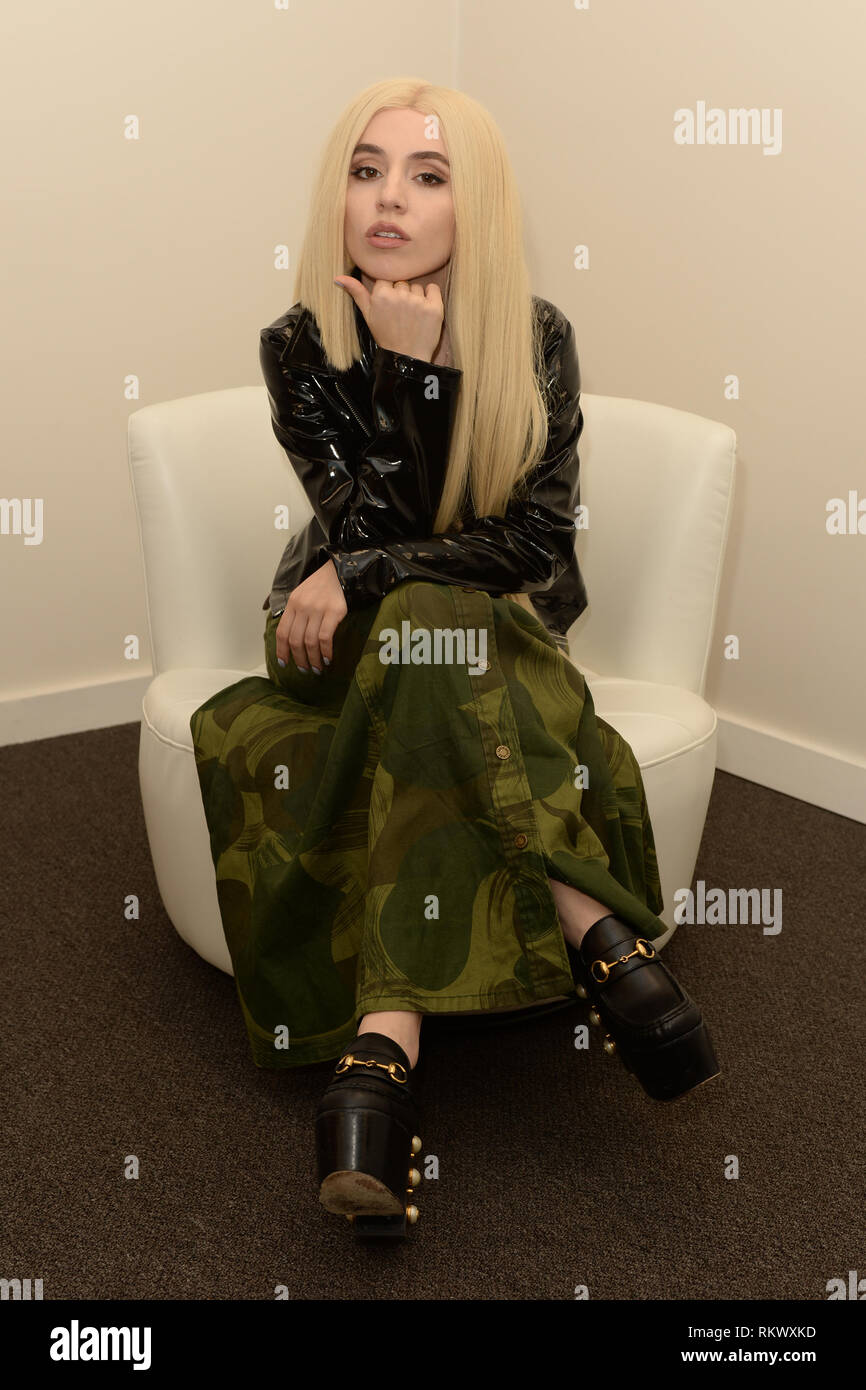 Hollywood, FL, USA. 11th Feb, 2019. Ava Max poses for a portrait at ...