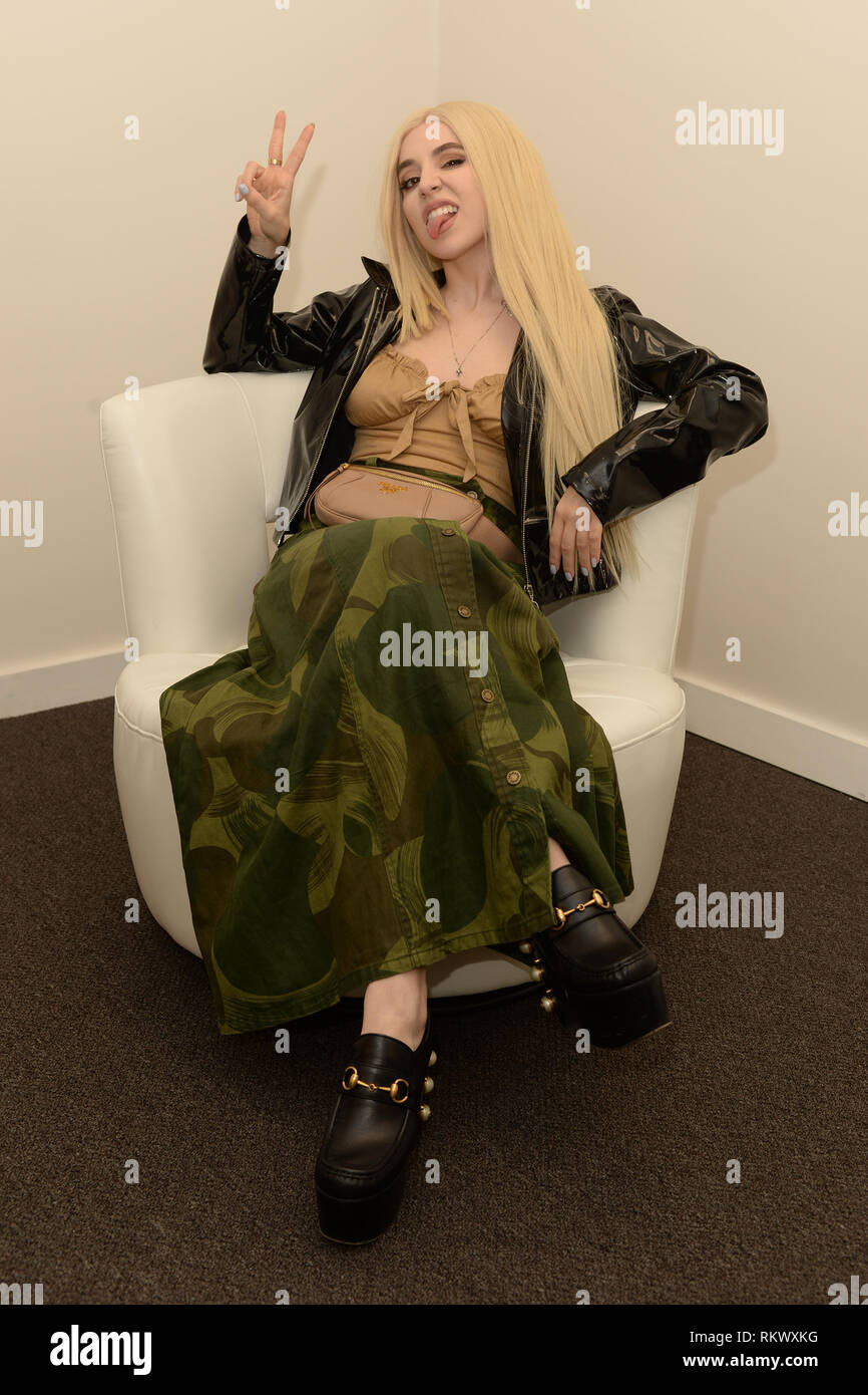 Hollywood, FL, USA. 11th Feb, 2019. Ava Max poses for a portrait at ...