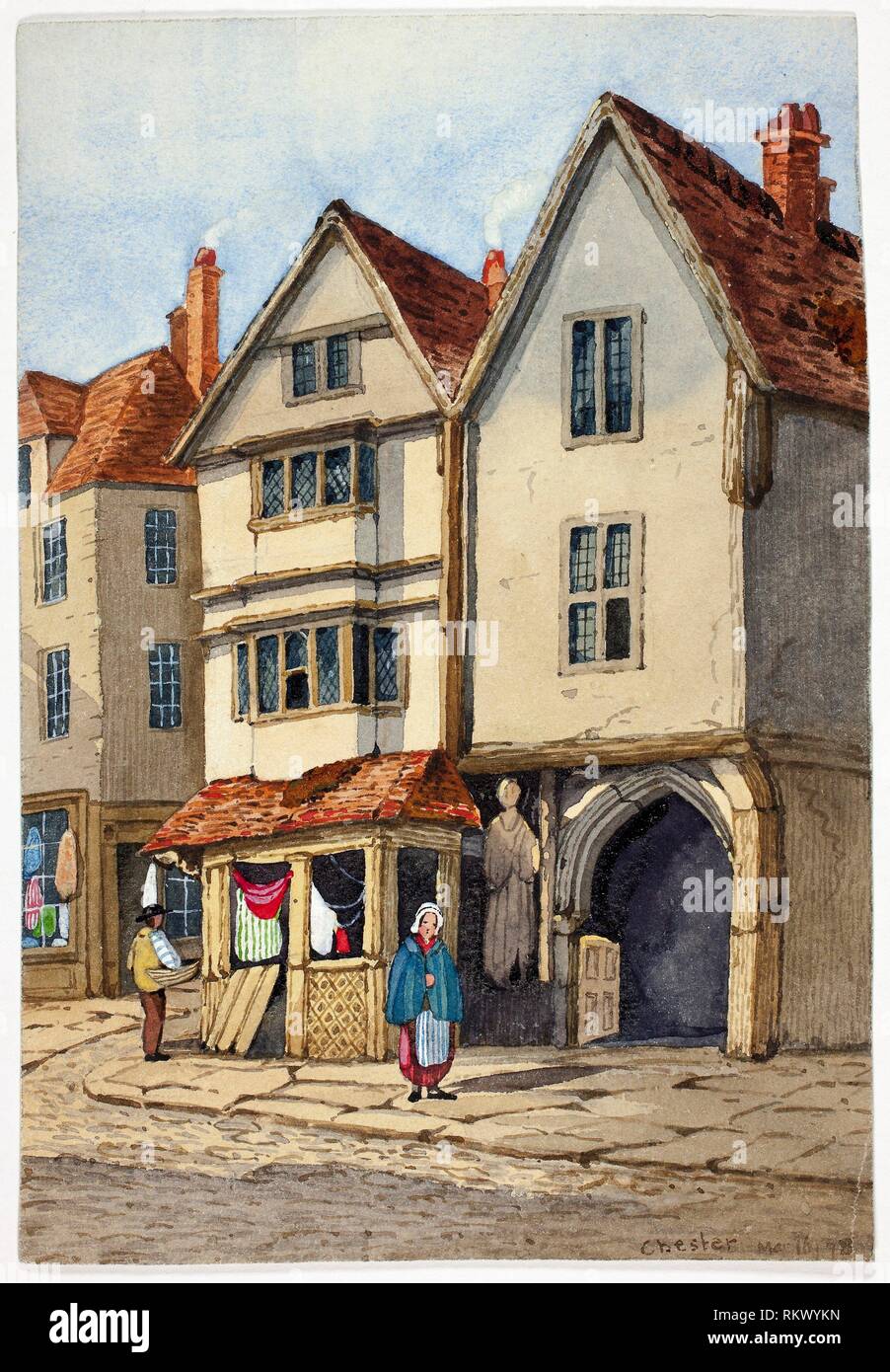 Chester - 1878 - Unknown Artist (British, 19th century) or possibly ...