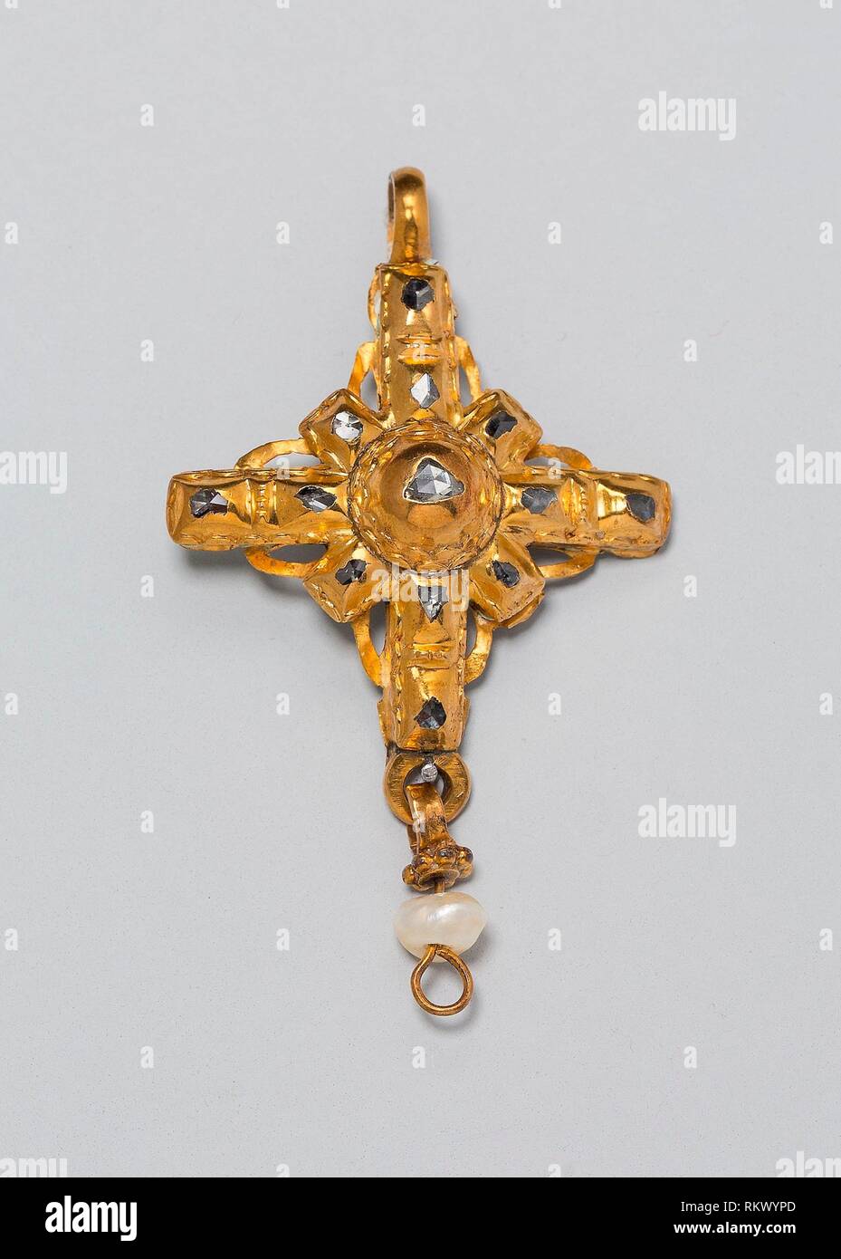 Cross - 1625-1675 - European - Origin: Europe, Date: 1625–1675, Medium ...