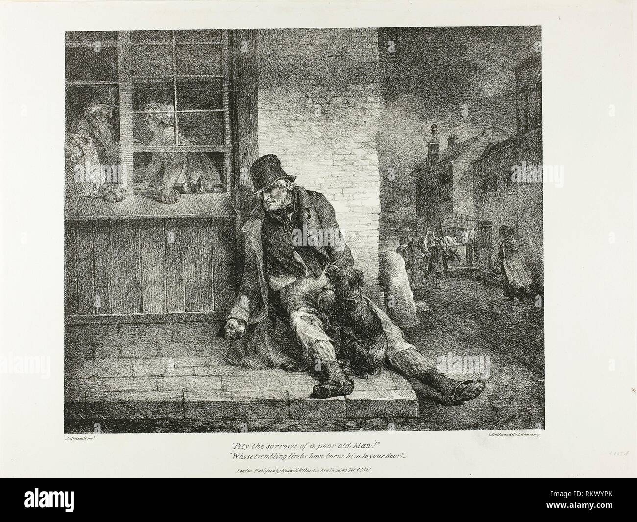 Poor old man hi-res stock photography and images - Alamy