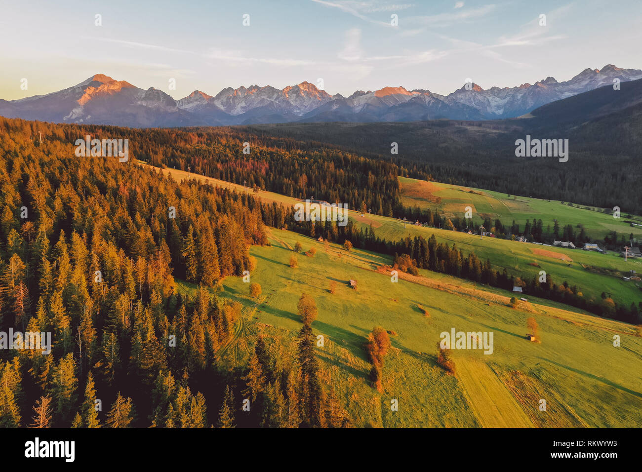 Tatra mountains sunset hi-res stock photography and images - Alamy