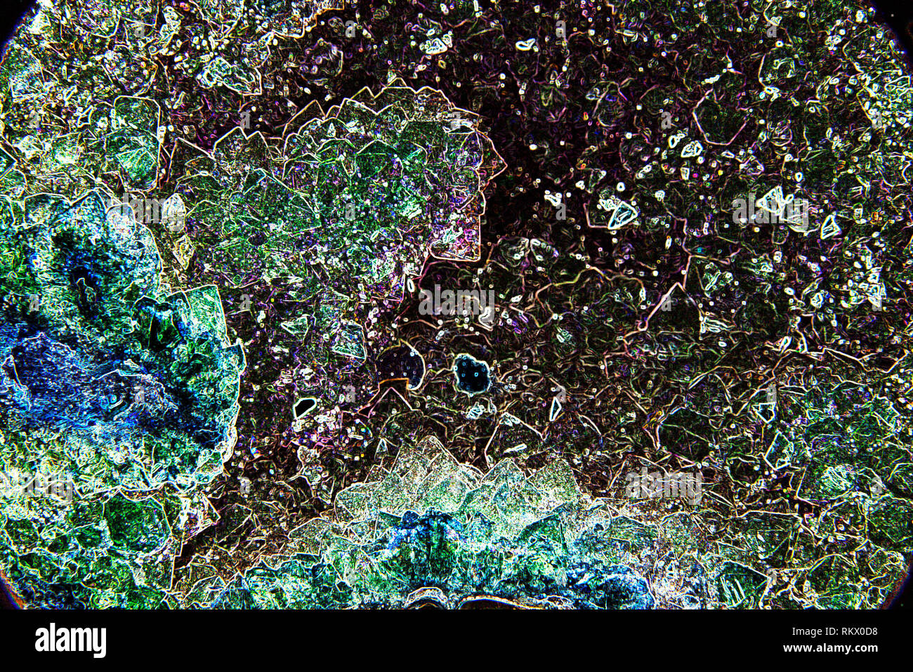 crystal, gemstone druse for stone healing Stock Photo - Alamy