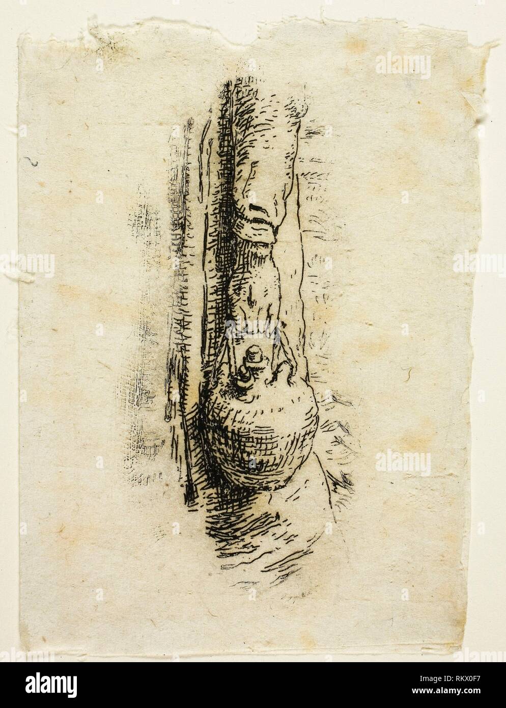 Etching by jean francois millet hi-res stock photography and images - Alamy
