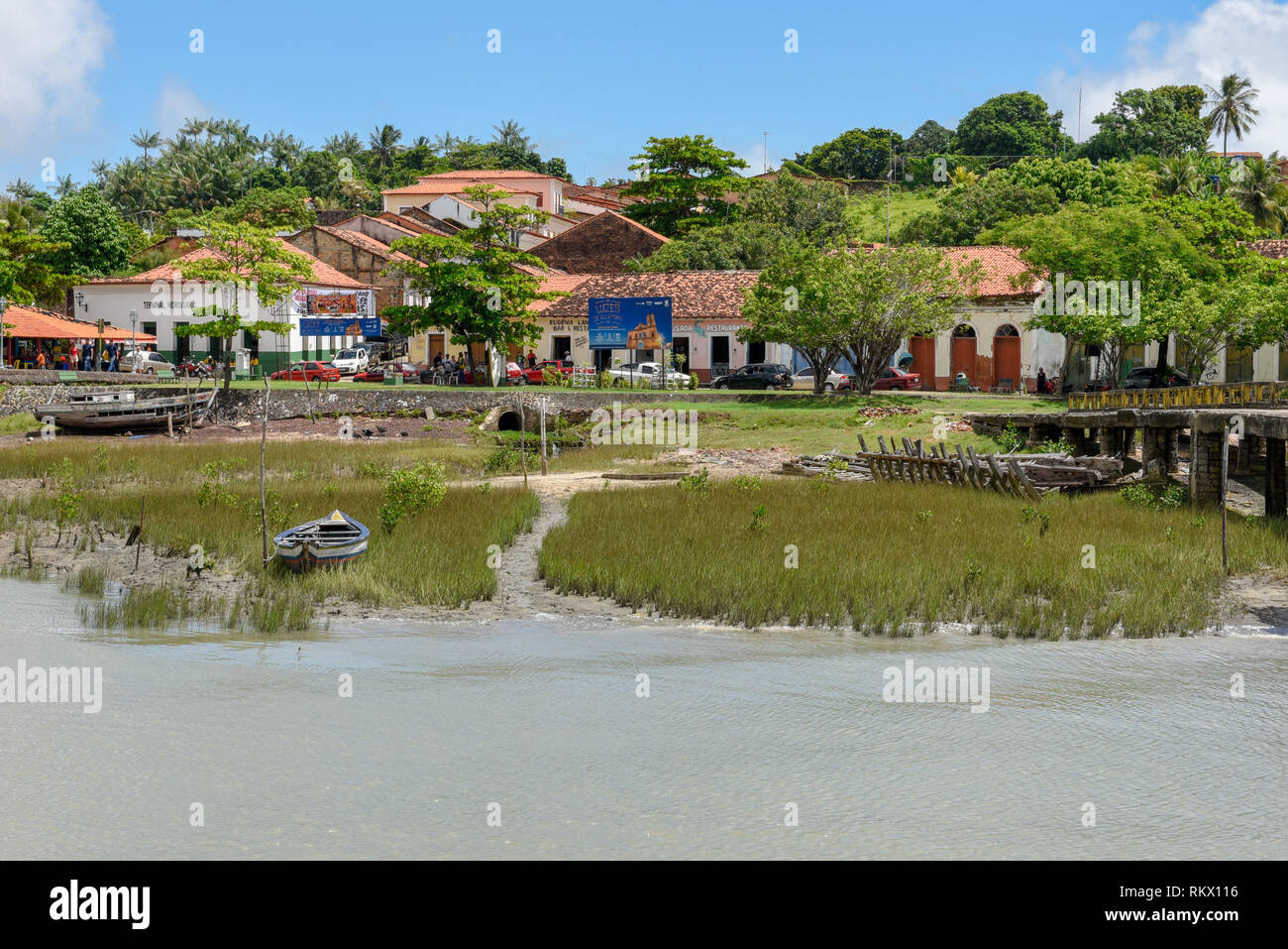 Alcantara, Brazil - 16 January 2019: Traditional portuguese colonial ...