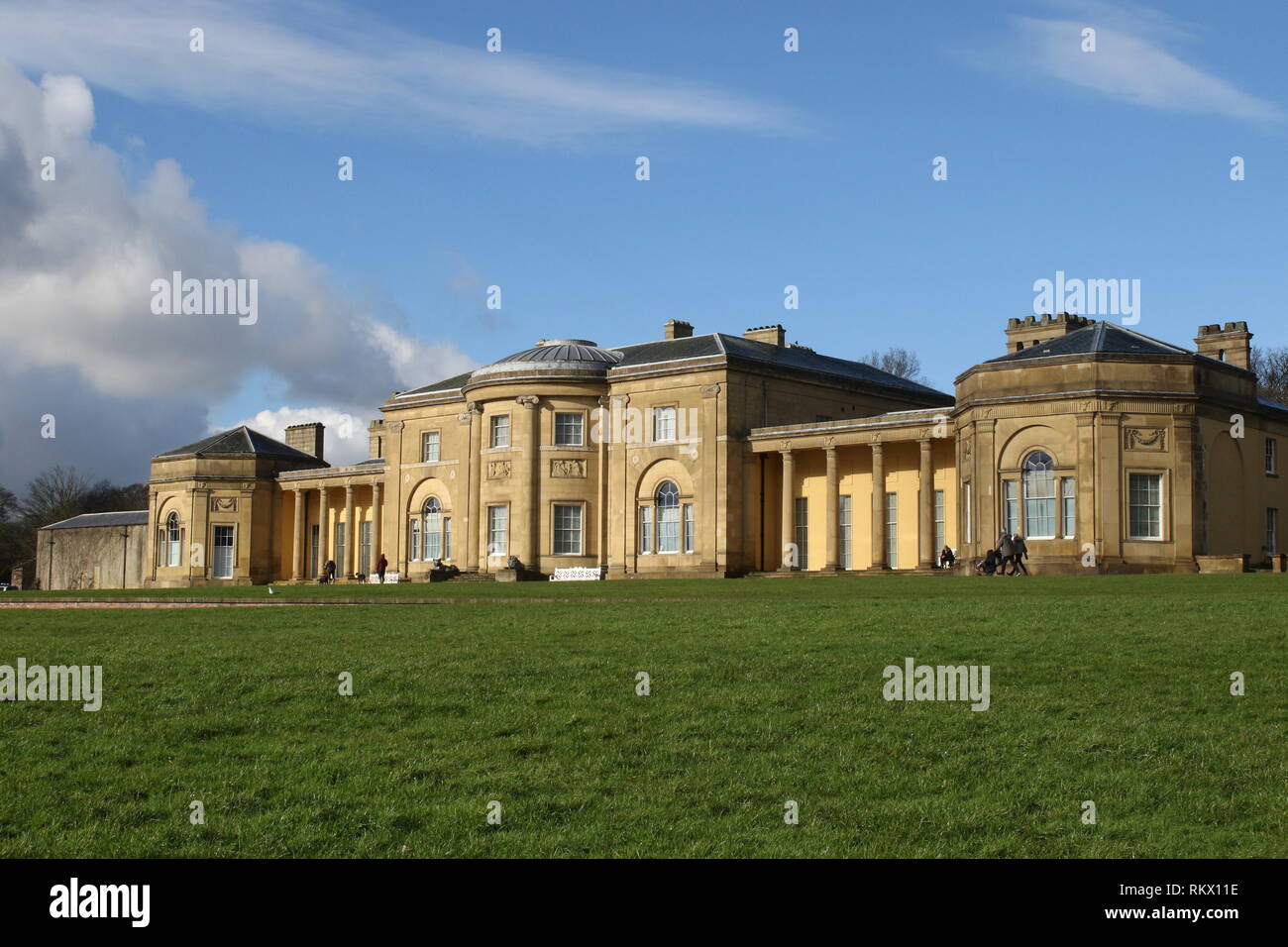 10/02/2019 Front of Heaton Hall taken on a beautiful sunday Stock Photo ...
