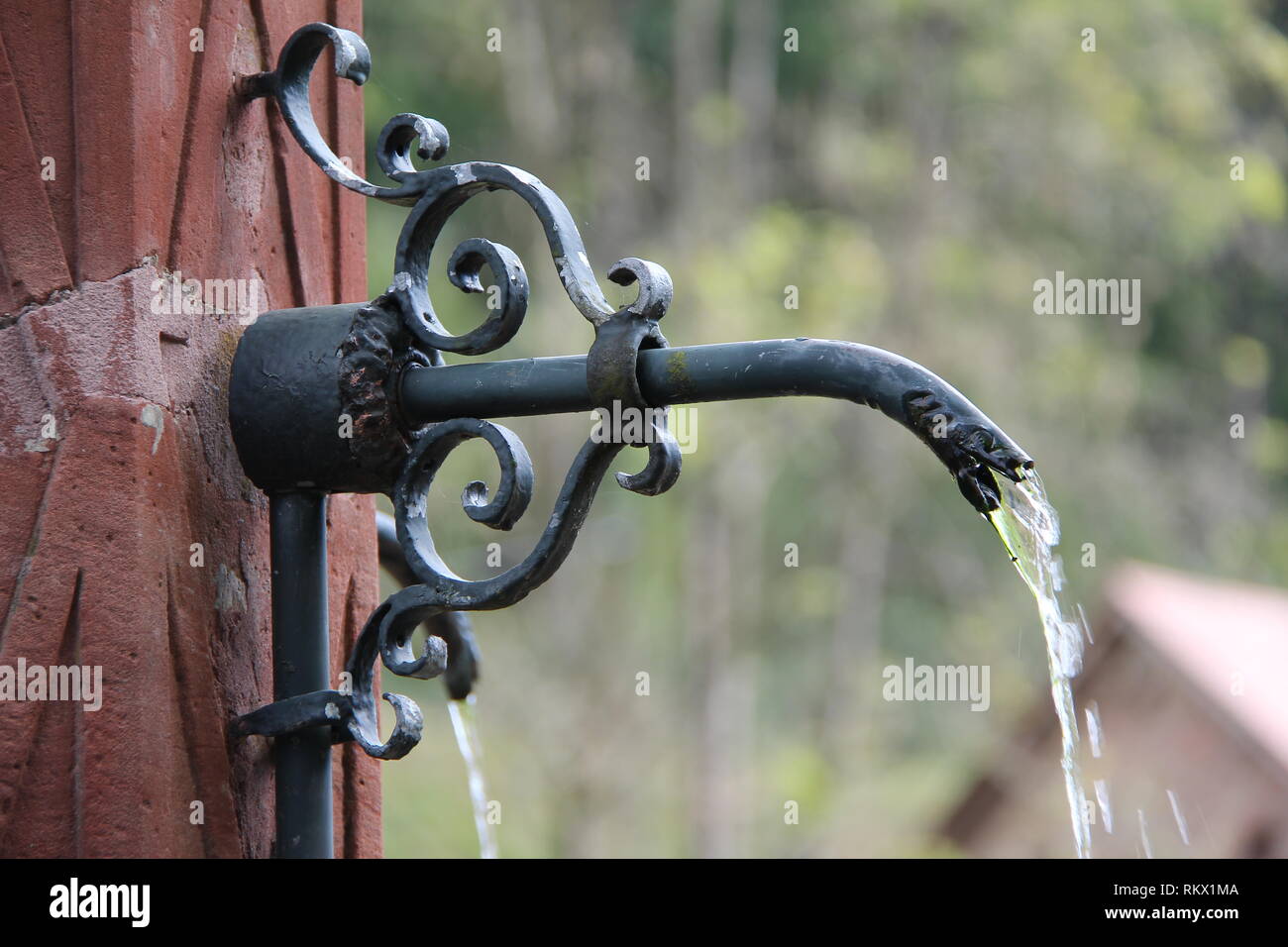 Water Faucet / Water from the well tap Stock Photo - Alamy