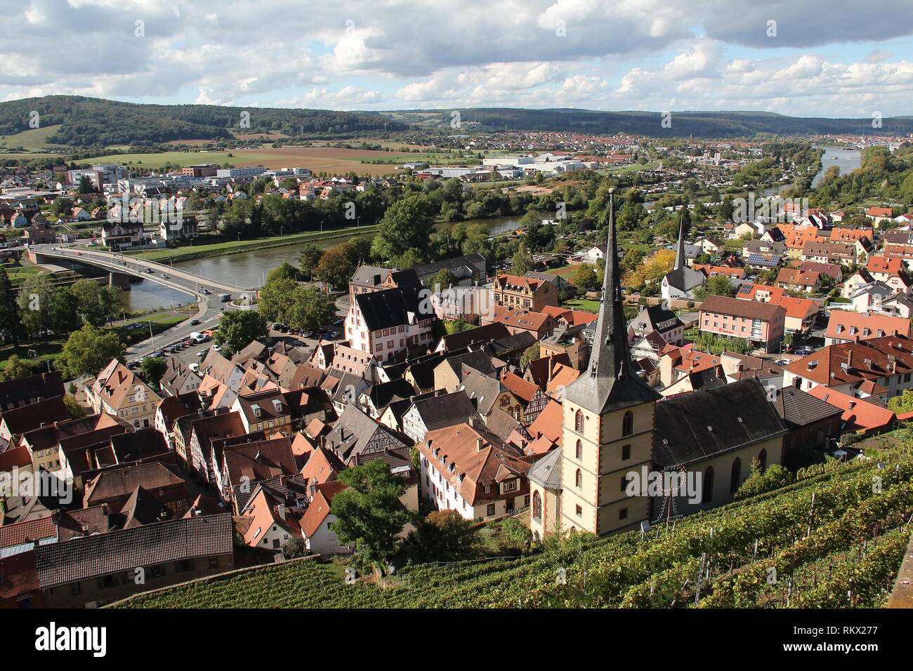Old town klingenberg at the main hi-res stock photography and images ...