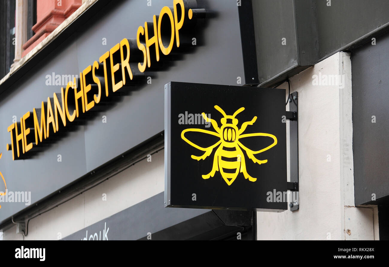 Manchester bee symbol hi-res stock photography and images - Alamy
