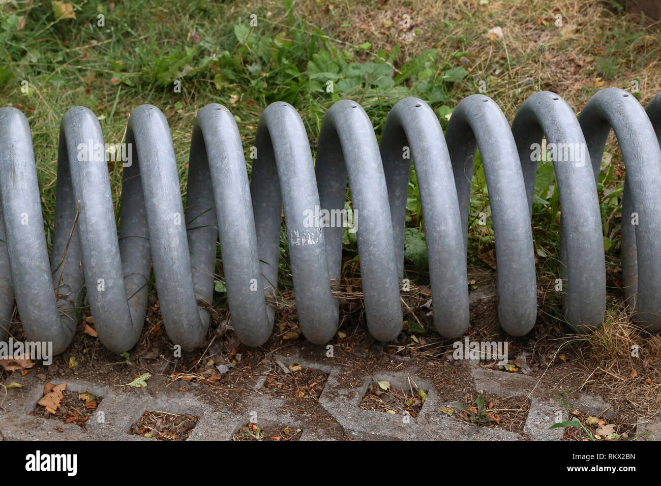Large Metal Spring Stock Photo - Alamy