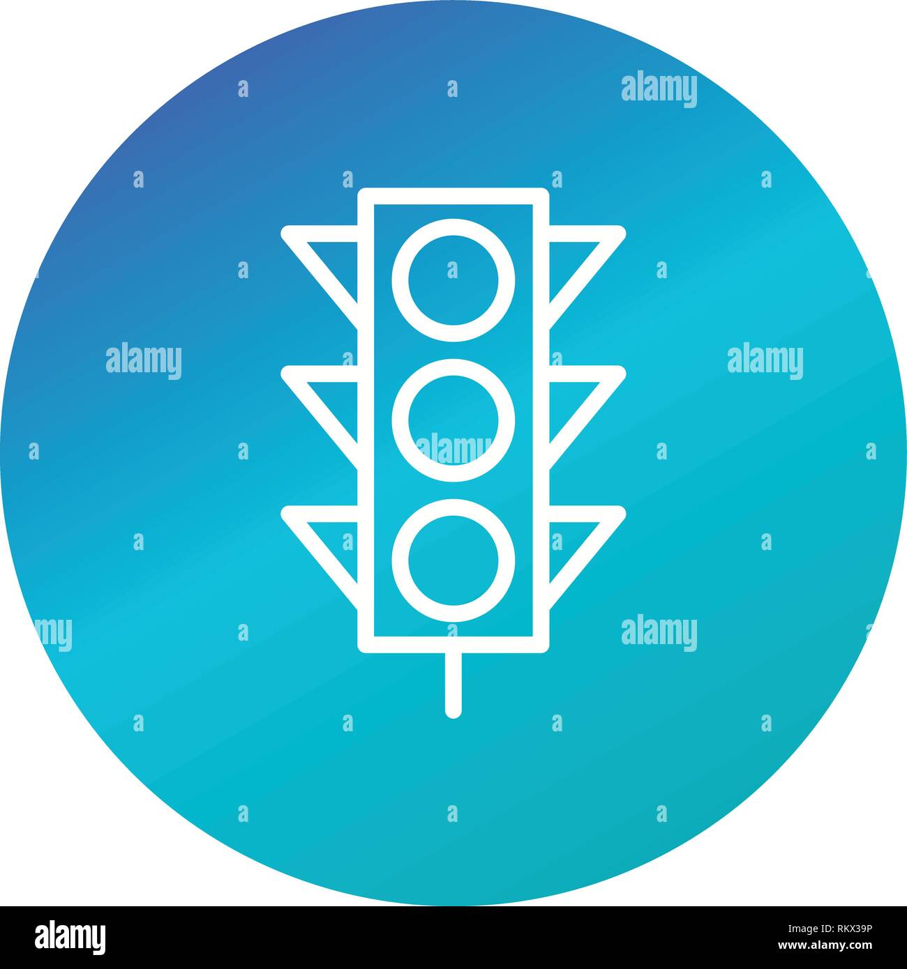 Vector Light signals Icon Sign Icon Vector Illustration For Personal ...