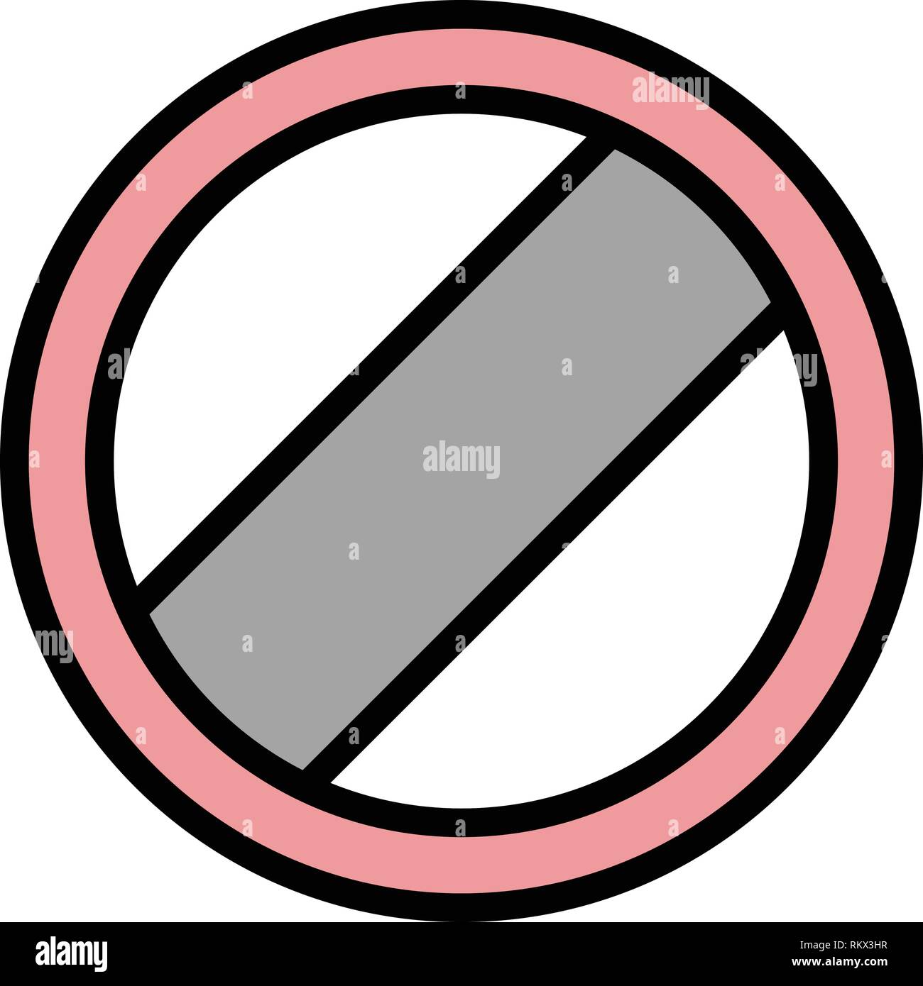 Vector National speed limit applies Icon Sign Icon Vector Illustration ...