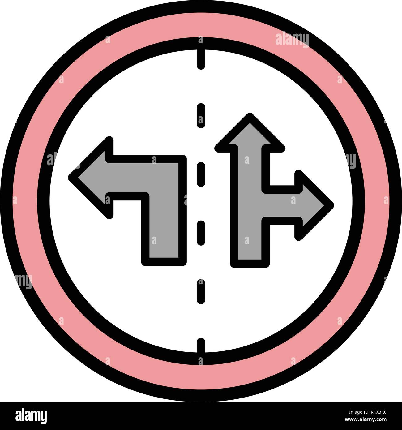 10 lane highway Stock Vector Images - Alamy