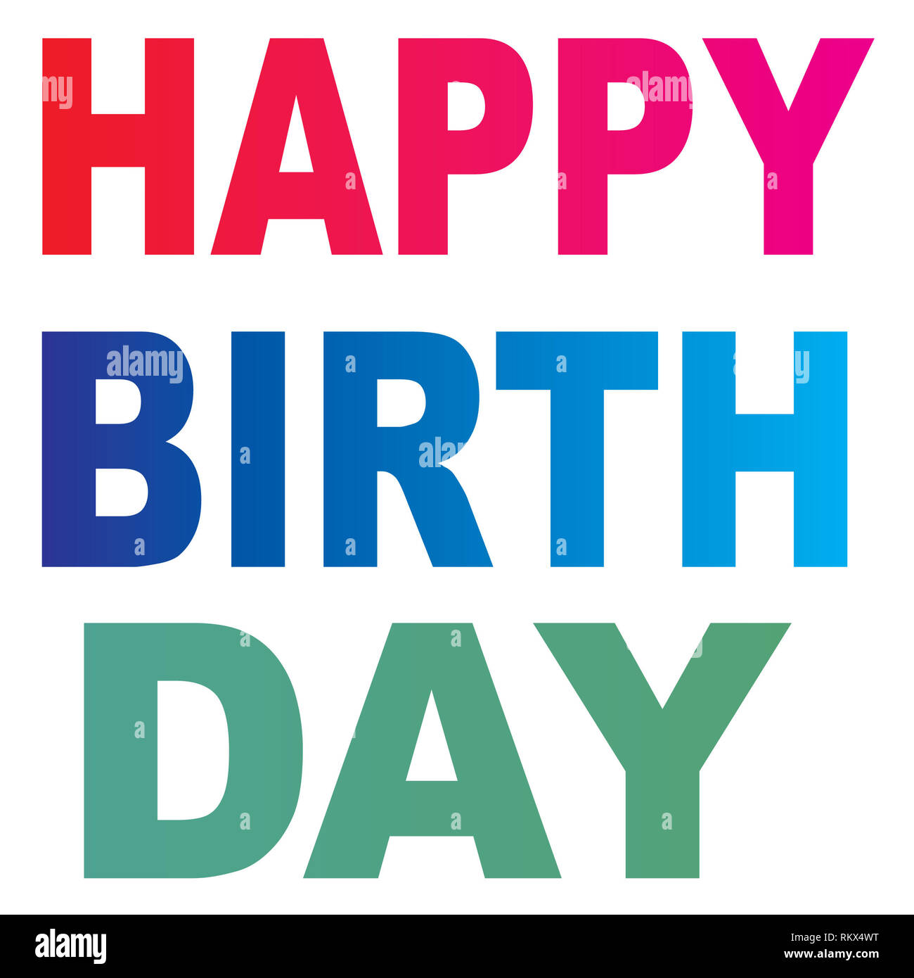 Happy birth day wishes with styles Stock Photo - Alamy