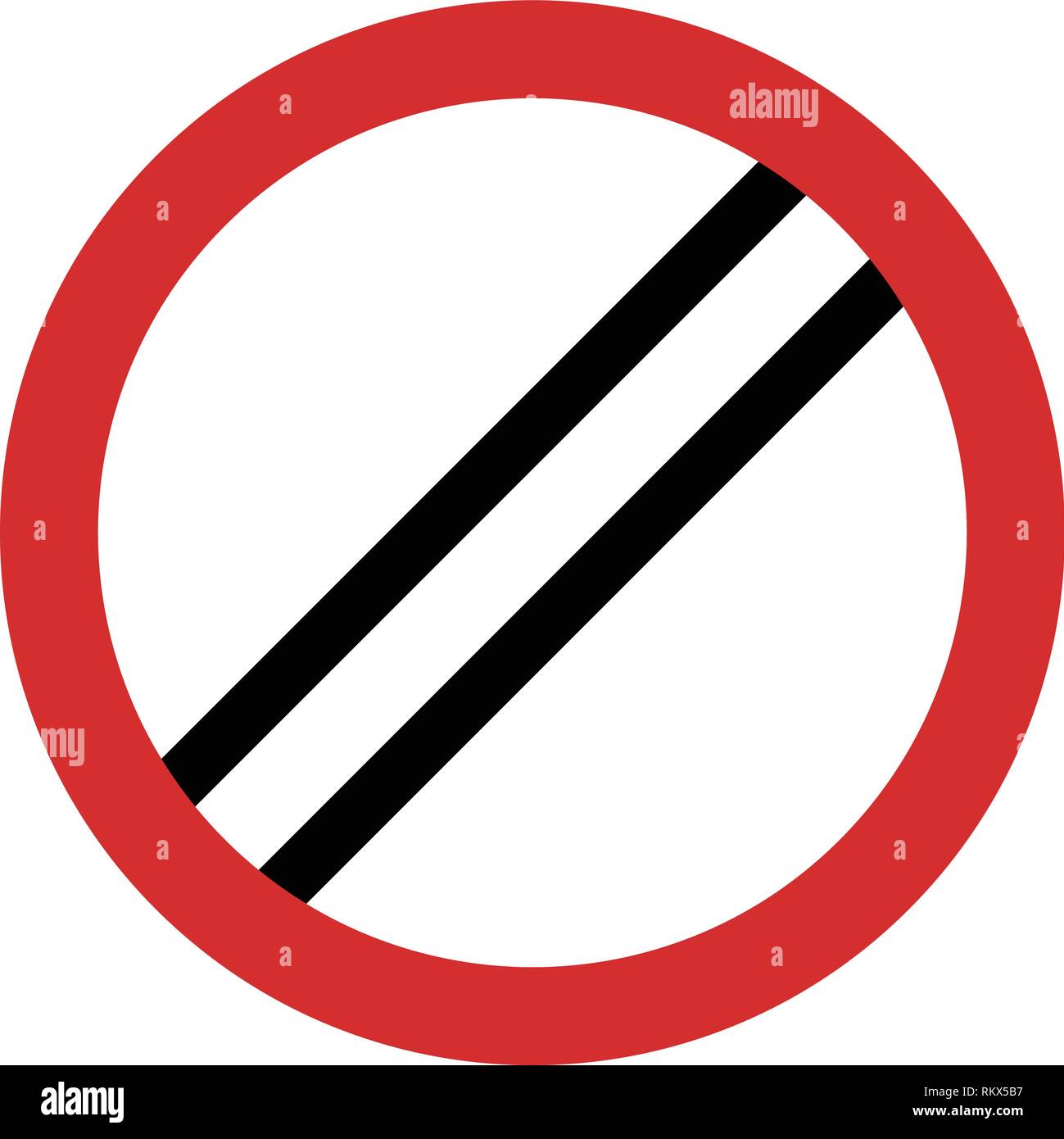 Vector National speed limit applies Icon Sign Icon Vector Illustration ...