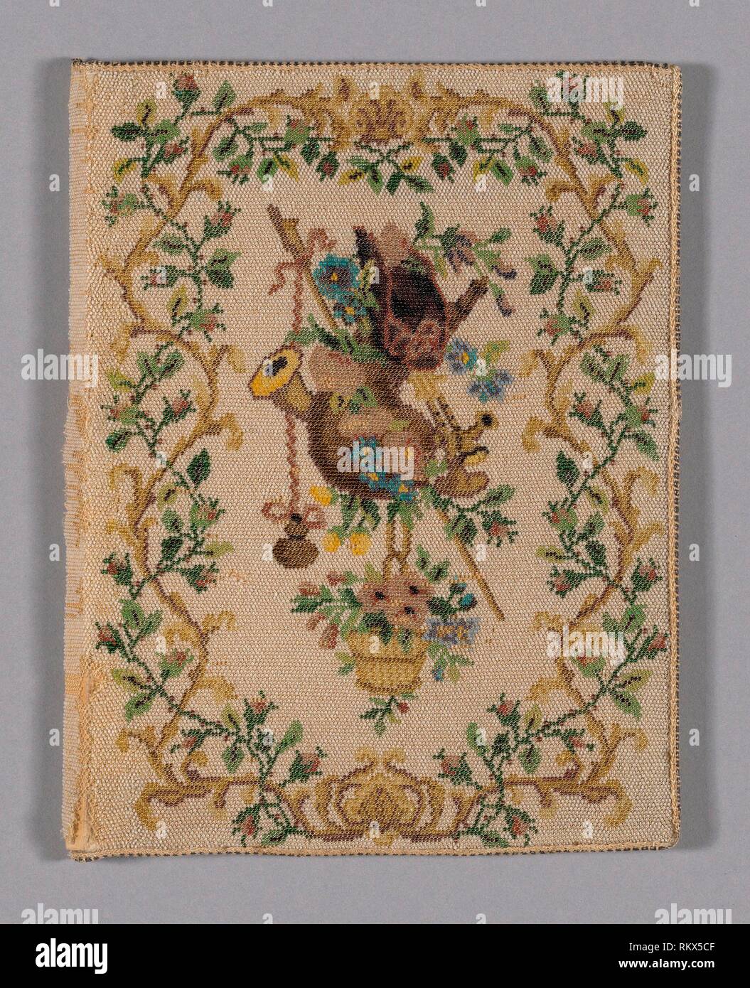 Book Cover - late 18th century - In the style of Jean Baptiste Huet ...