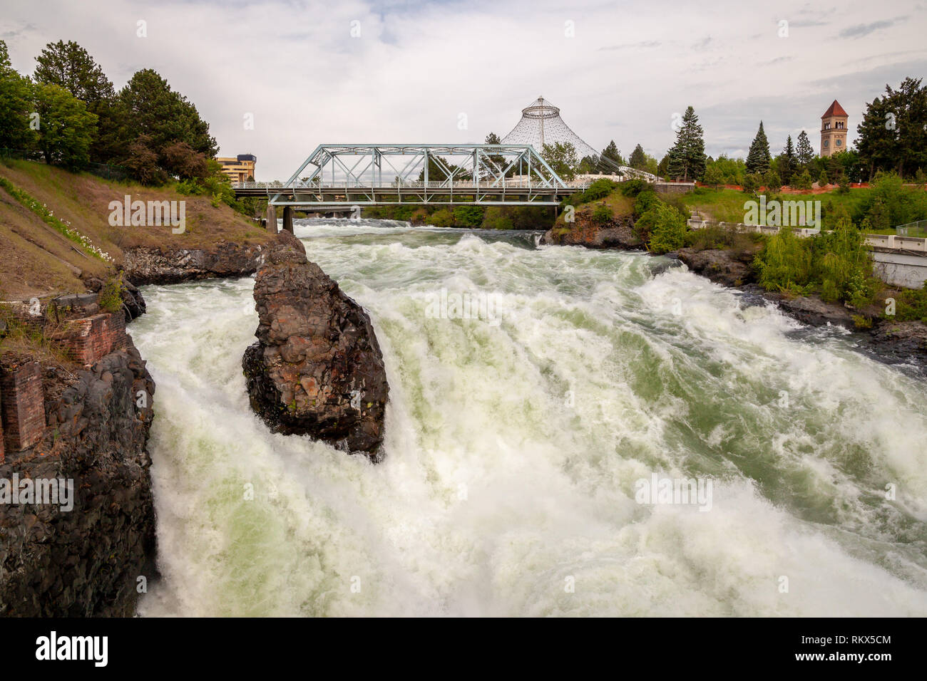 Downtown spokane washington hi-res stock photography and images - Alamy