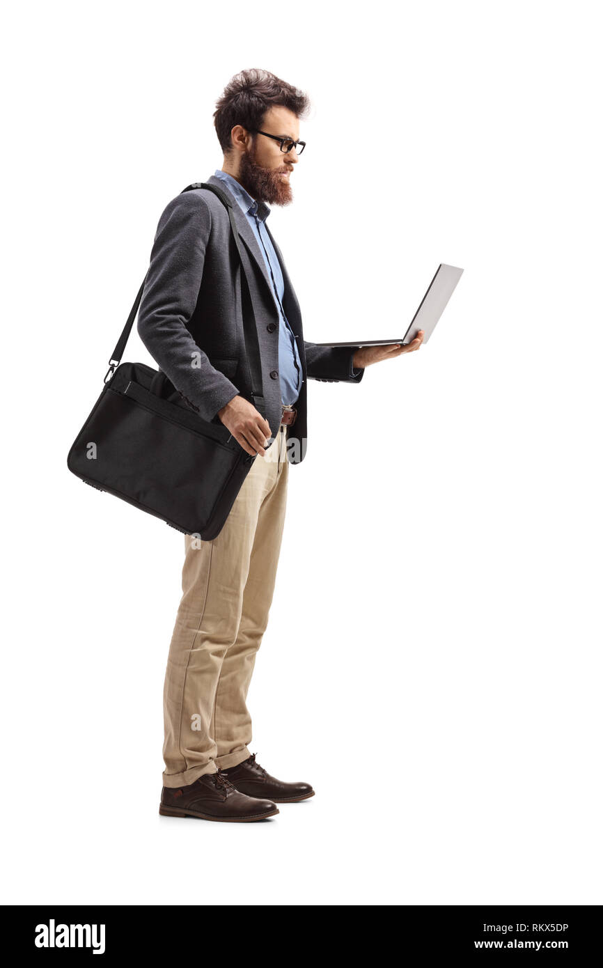Laptop standing hi-res stock photography and images - Alamy