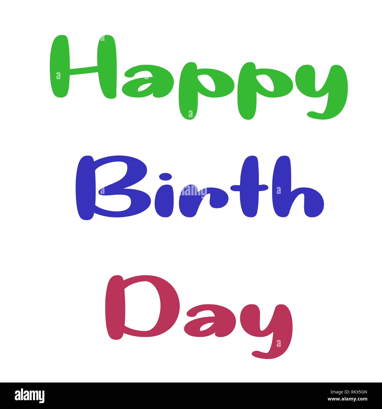 Happy birth day wishes with styles Stock Photo - Alamy