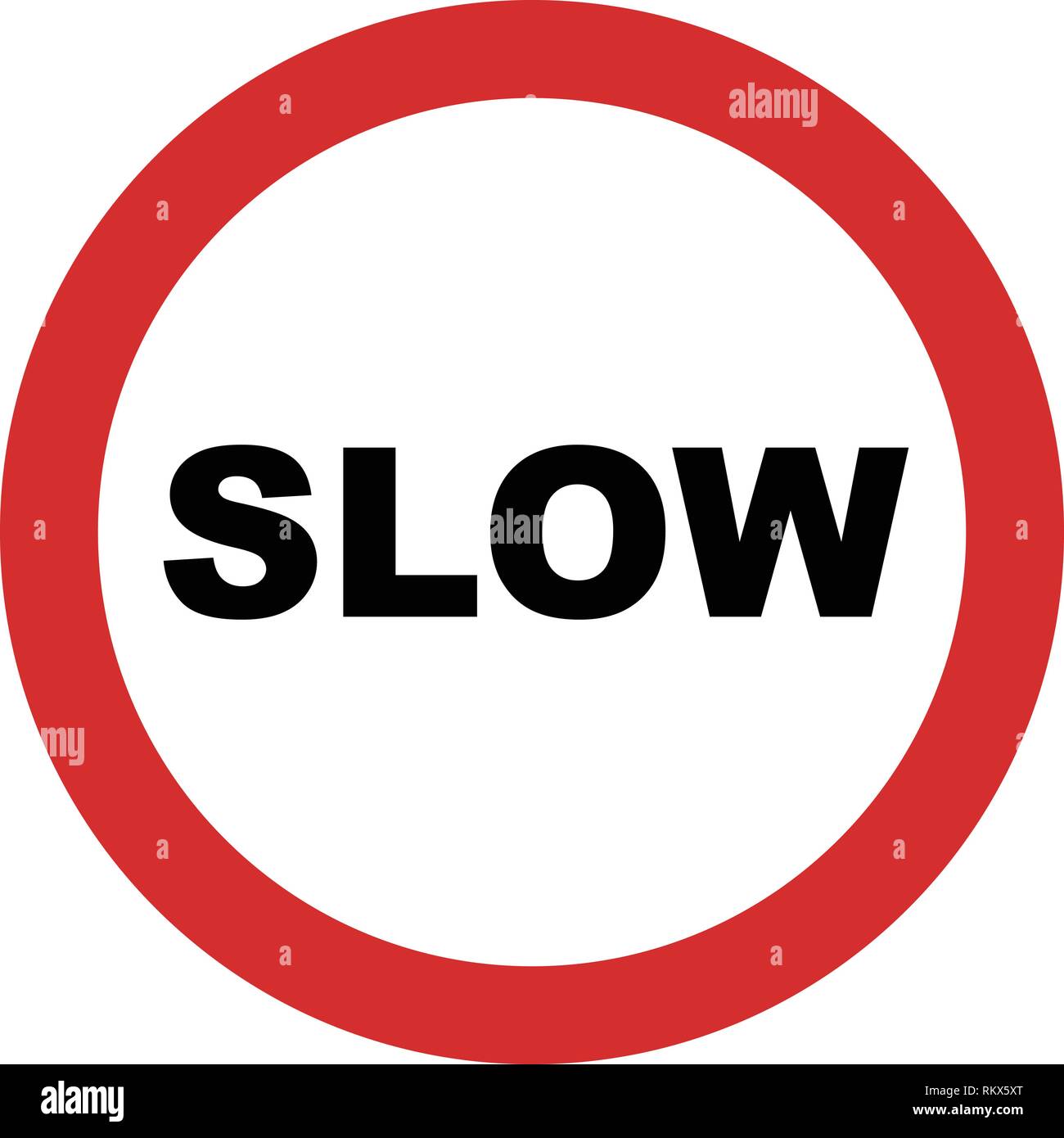 Vector Slow Icon Sign Icon Vector Illustration For Personal And ...
