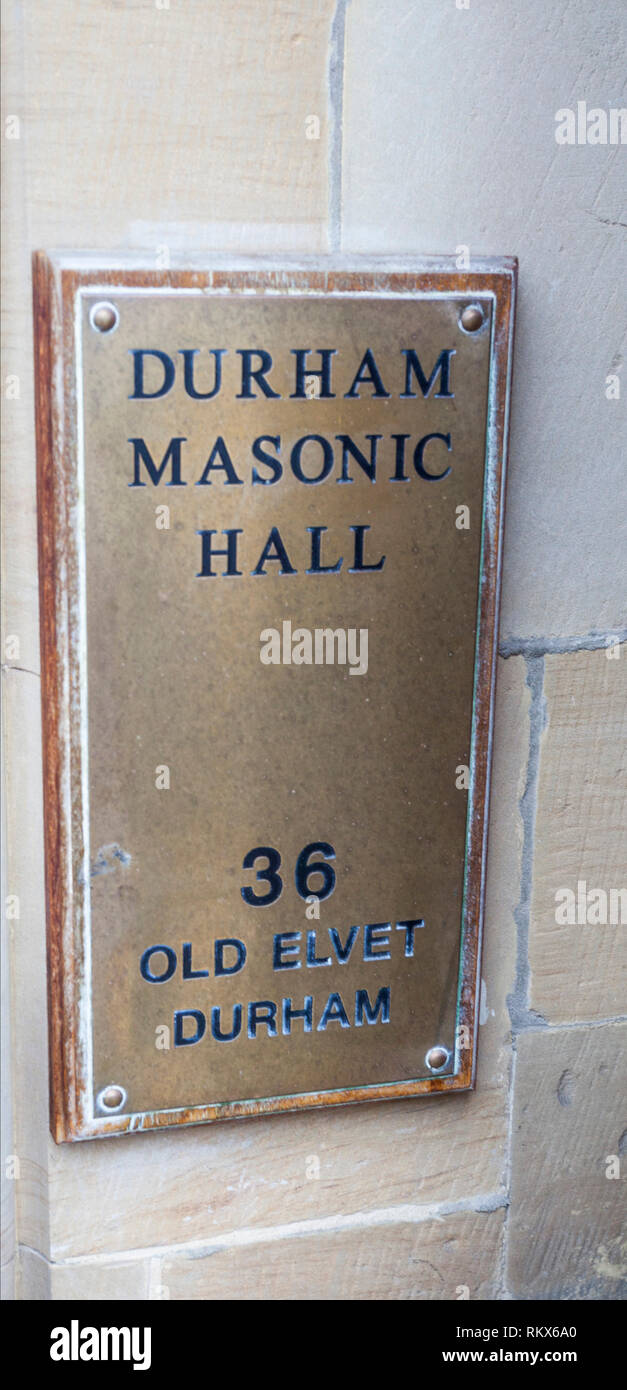 Durham masonic hall hi-res stock photography and images - Alamy