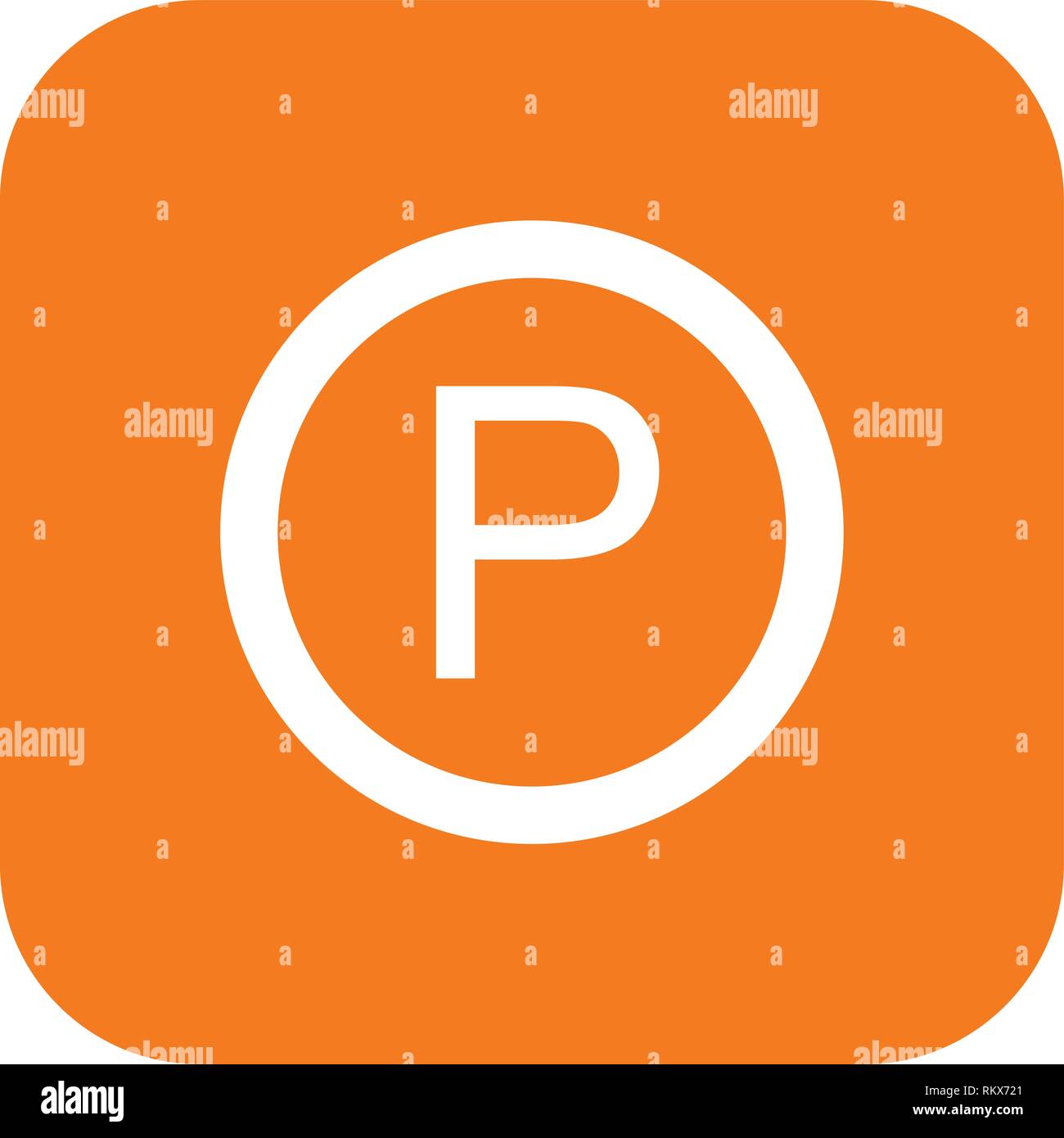 Vector Parking Icon Sign Icon Vector Illustration For Personal And ...