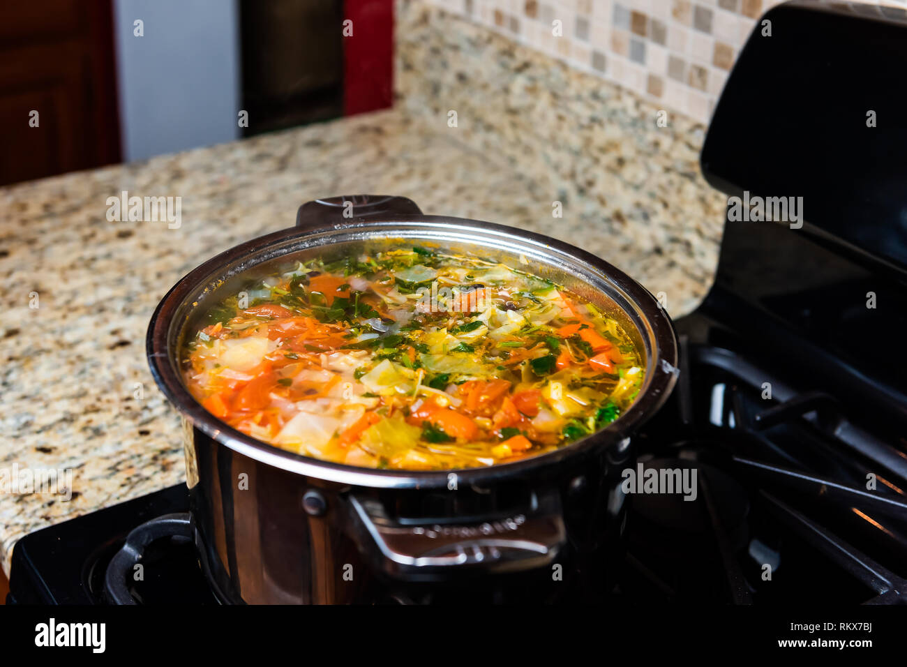 Large broth hi-res stock photography and images - Alamy