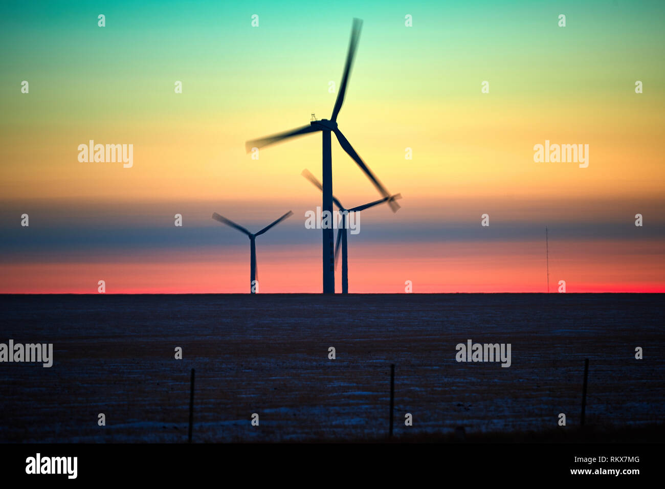 Remote wind turbine hi-res stock photography and images - Alamy