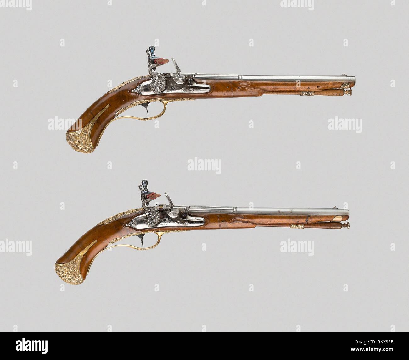 An italian flintlock pistol hi-res stock photography and images - Alamy