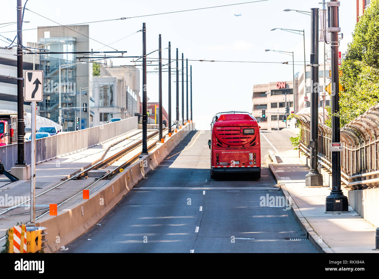 Red railcar hi-res stock photography and images - Alamy