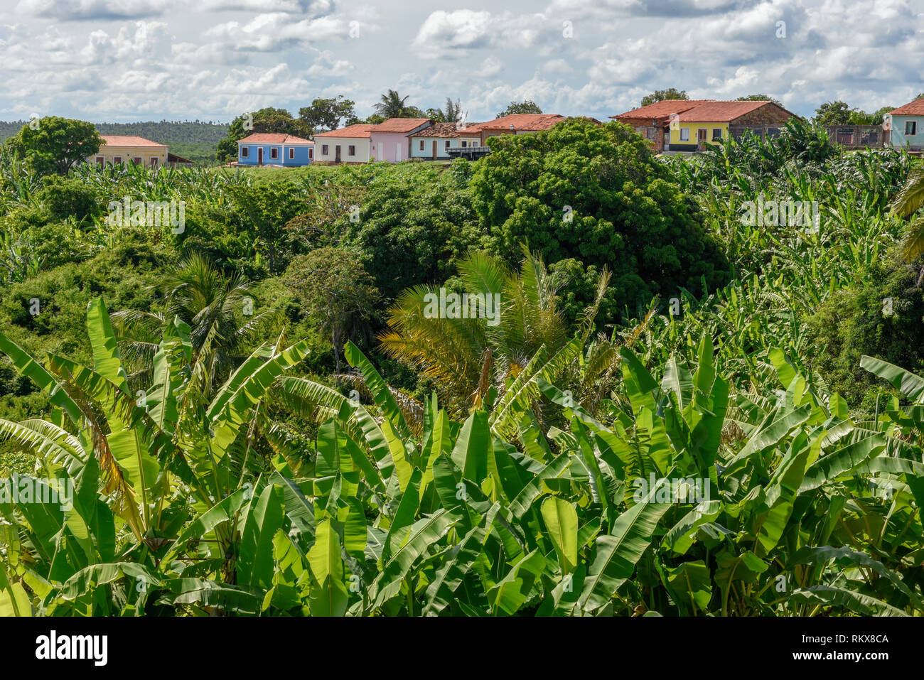 Traditional portuguese colonial architecture in Alcantara on Brazil ...