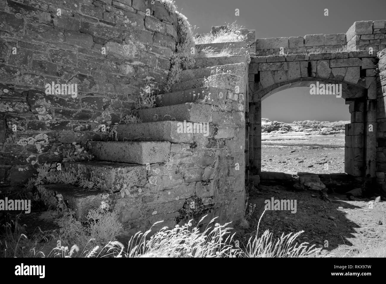 Fortresses forts historic Black and White Stock Photos & Images - Alamy