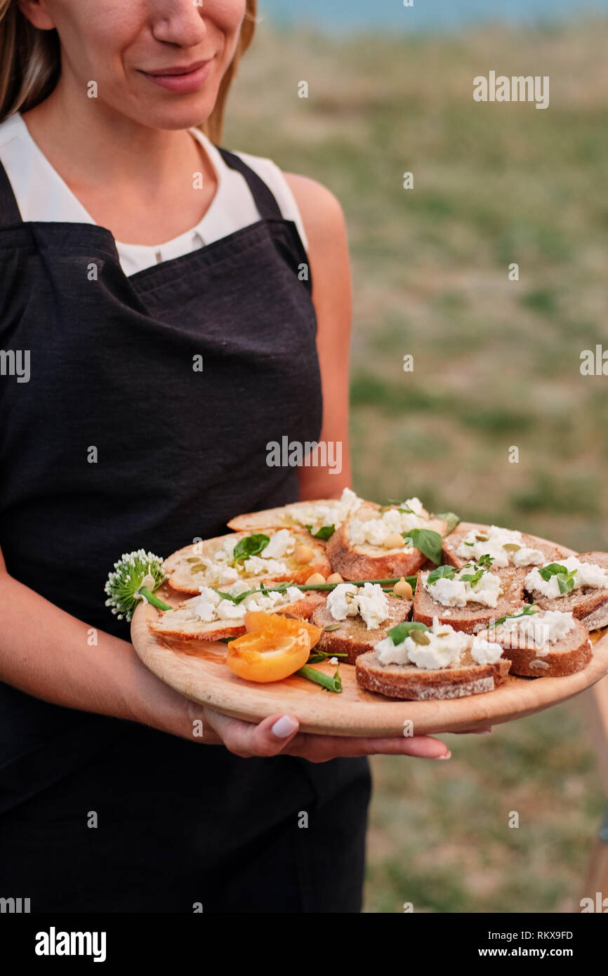 Girl sandwich board hi-res stock photography and images - Alamy