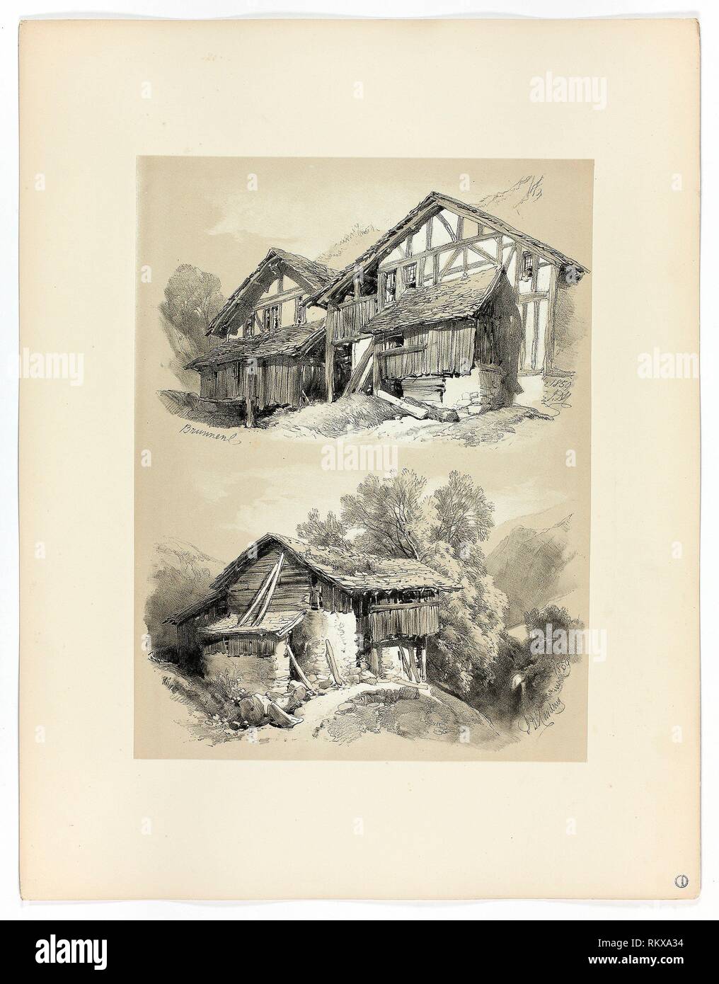 1798 1863 james duffield harding hi-res stock photography and images ...