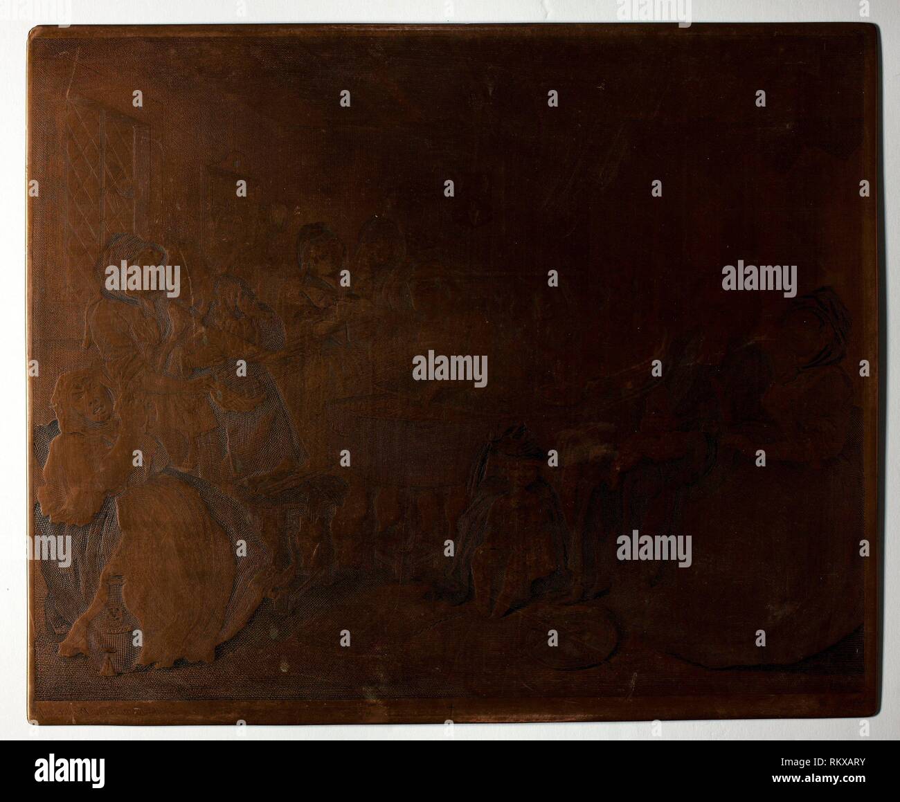 Harlots progress william hogarth plate hi-res stock photography and ...