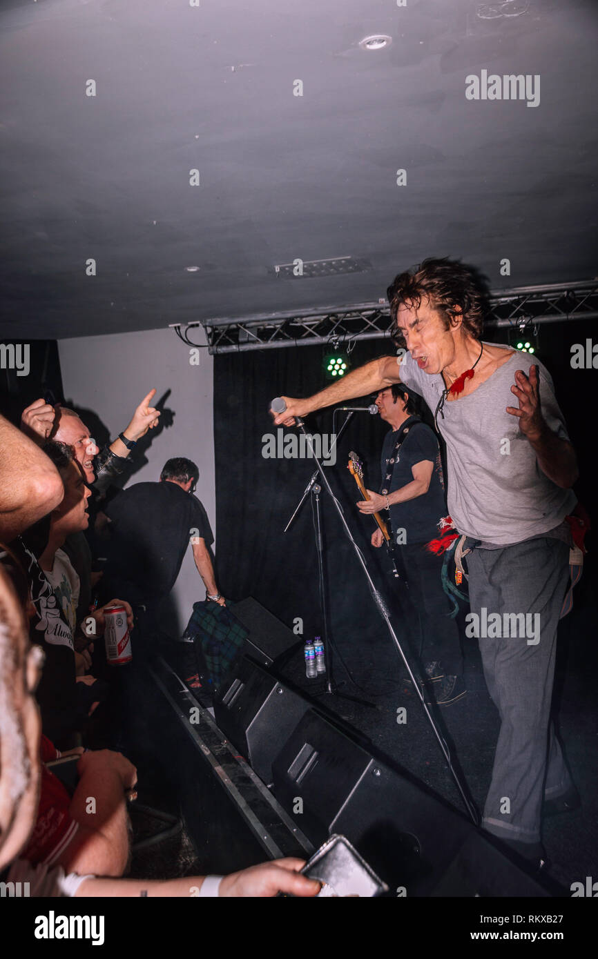 Jimmy Pursey Sham 69 Origional 1977 Line Up Stock Photo - Alamy