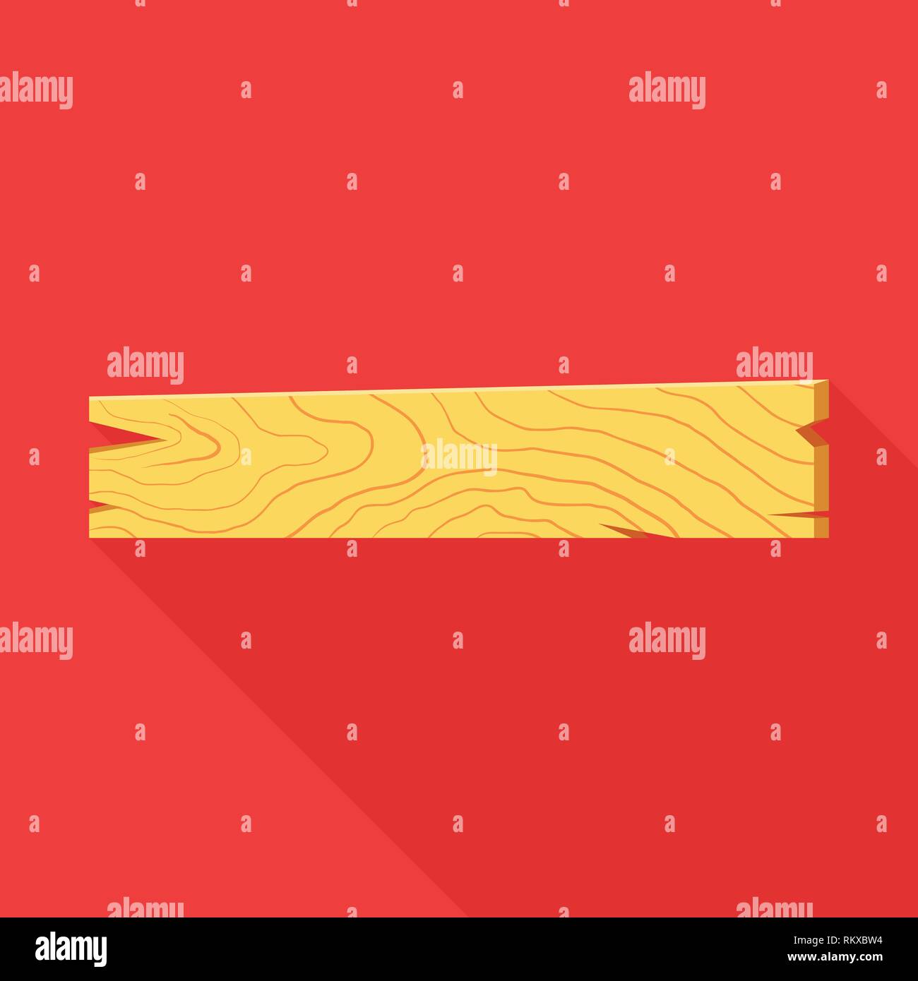 Isolated object of board and old icon. Collection of board and plywood ...