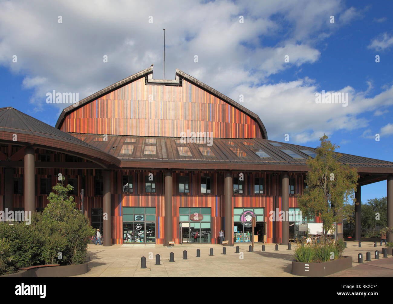 Chile, Lake District, Frutillar, Teatro del Lago, theatre, concert hall ...