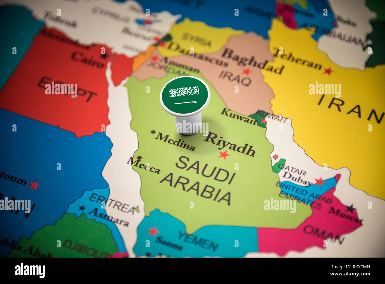 Saudi Arabia Map High Resolution Stock Photography and Images - Alamy