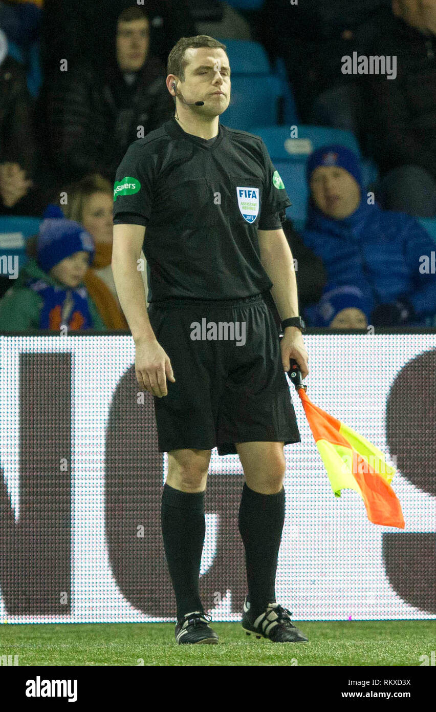 Assistant referee Douglas Ross during the William Hill Scottish Cup ...