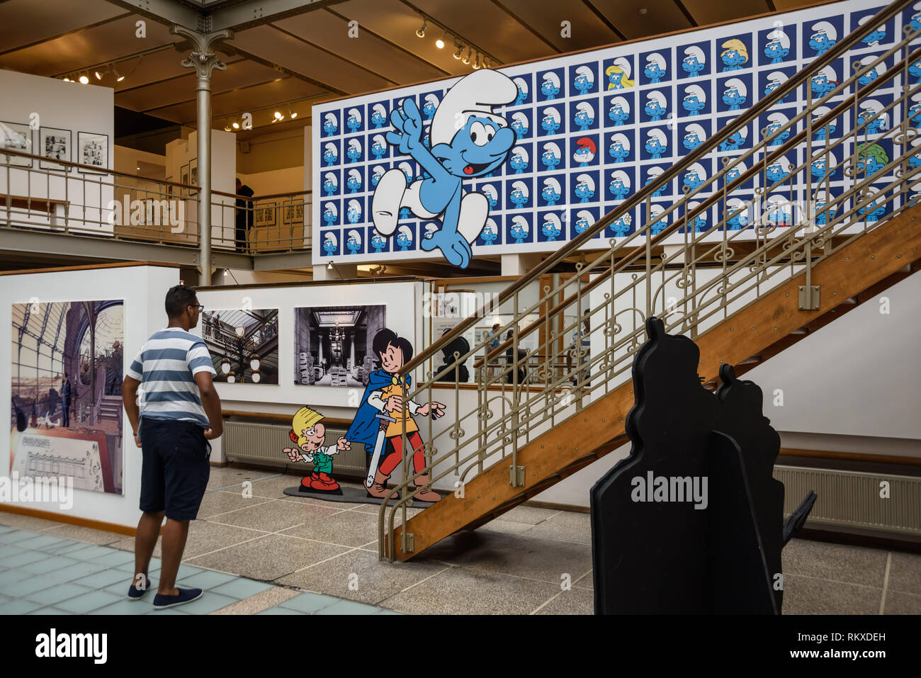 Brüssel, Belgisches Comic-Zentrum - Brussels, The Belgian Comic Strip ...