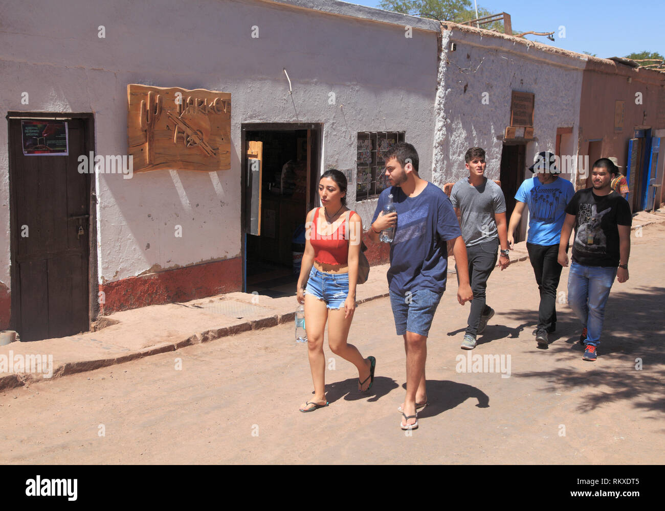 San pedro de atacama people chile hi-res stock photography and images ...